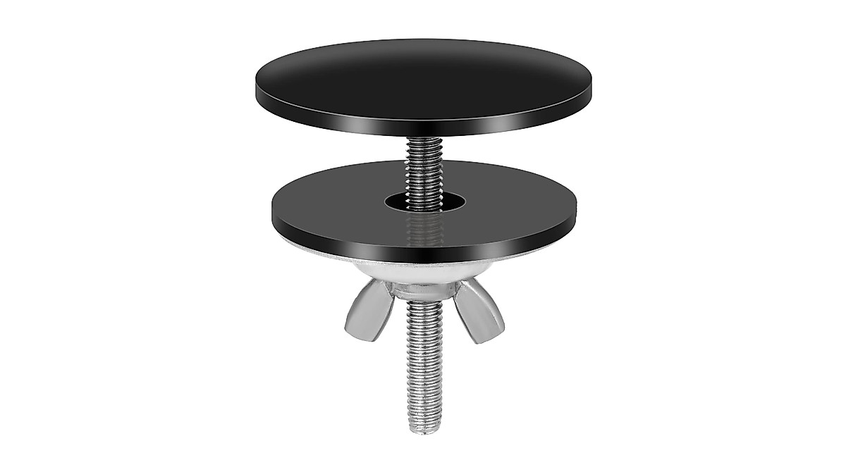 Sink Hole Cover Black, 2" Stainless Steel Kitchen Sink Hole Cap Faucet ...