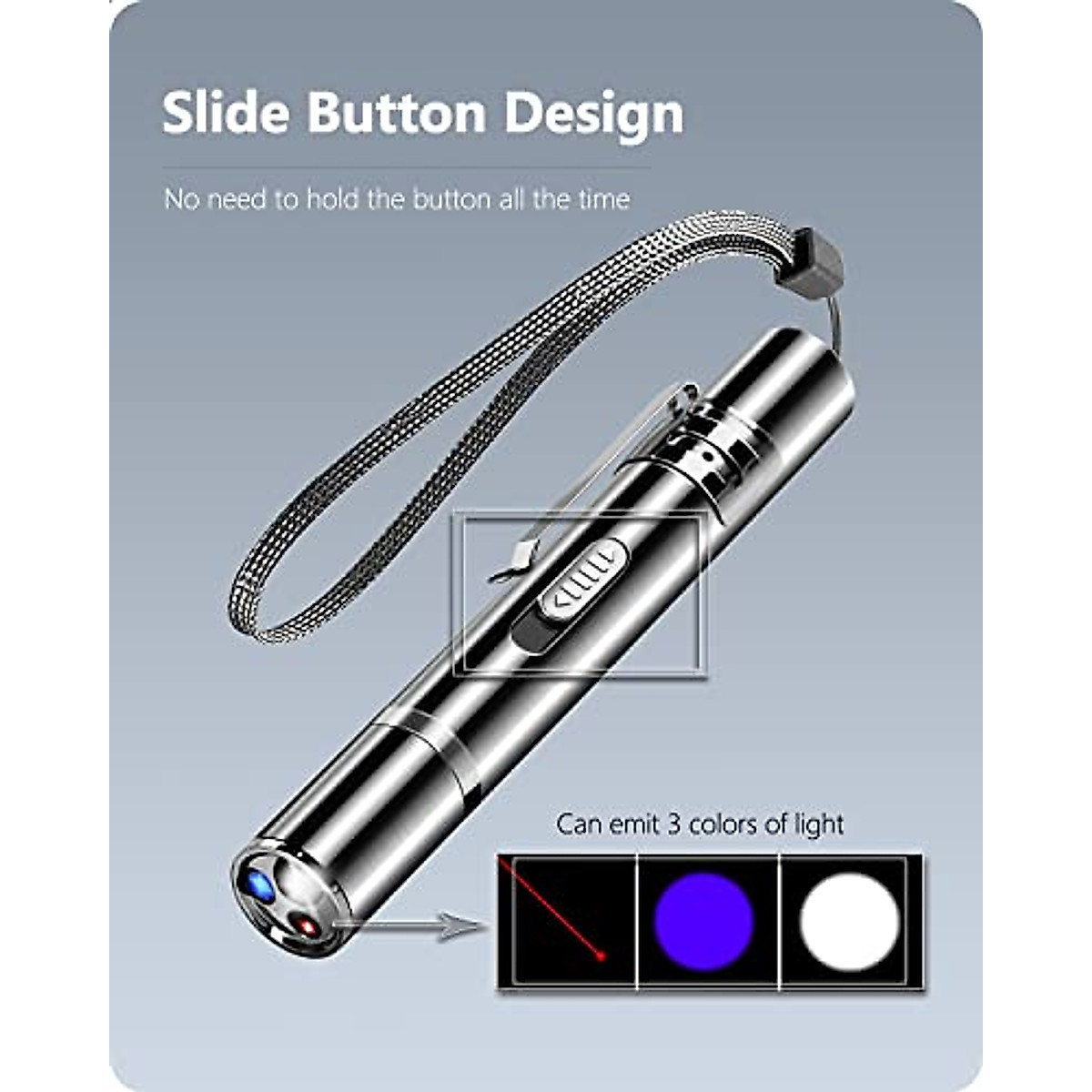 Puspoch Pet Rechargeable Cat Toys, Great Gift for Your Cats and Dogs, Interactive Toys for Kitten