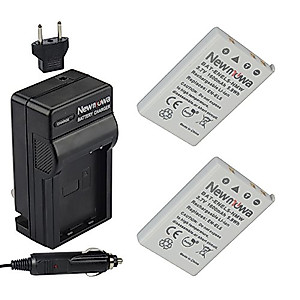 Newmowa EN-EL5 Replacement Battery (2-Pack) and Charger Kit for Nikon EN-EL5 Coolpix P530, P520, P510, P100, P500, P5100, P5000, P6000, P90, P80 Cameras