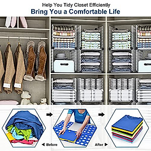 PetOde Shirt Folder Clothes Folding Board Shirt Folding Board t Shirts Clothes Durable Plastic Laundry folders