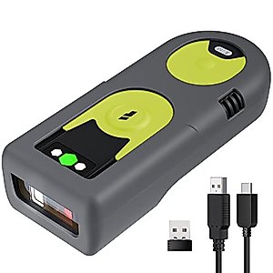 Inateck Bluetooth Scanner 2D Barcode Scanner 2.4Ghz USB Adapter, Screen Scanning, Exclusive Shortcuts, BCST-42