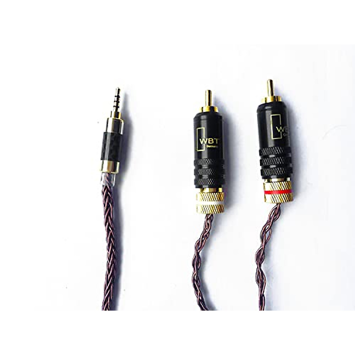 HiFi Cable with 2.5mm TRRS Balanced Male to 2RCA Male Hi-end for Astell&Kern AK100II, AK120II, AK240, AK380, AK320, DP-X1A, FIIO X5III, XDP-300R, iBasso DX200, KANN Pcocc Silver Plated Cable
