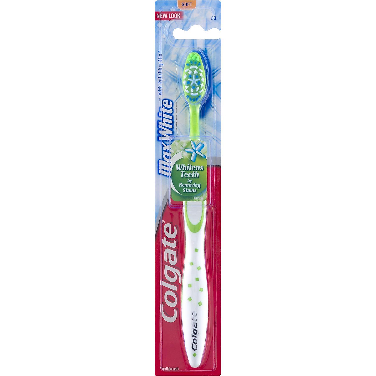Colgate Max White Full Head Toothbrush, Soft