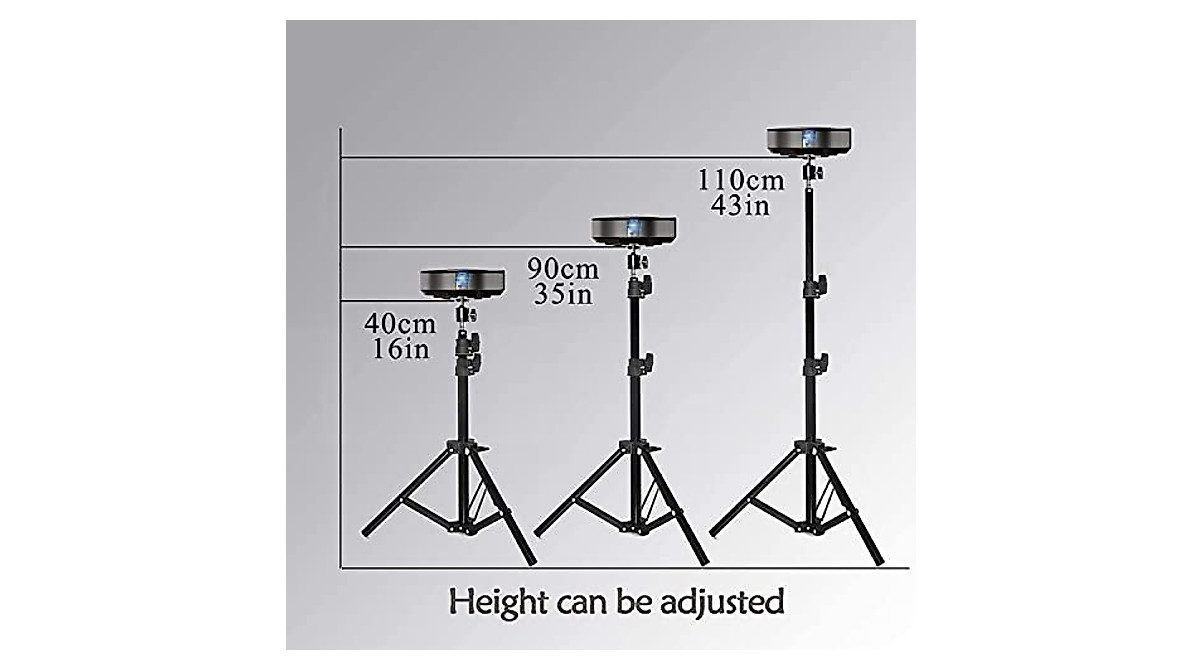 Portable Projector Tripod Stand for Cameras & Webcams | Coret