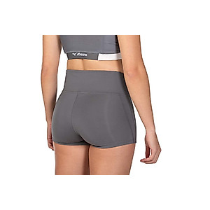 Mizuno Women's Apex 2.5" Inseam Volleyball Short, Quiet Shade, X-Small