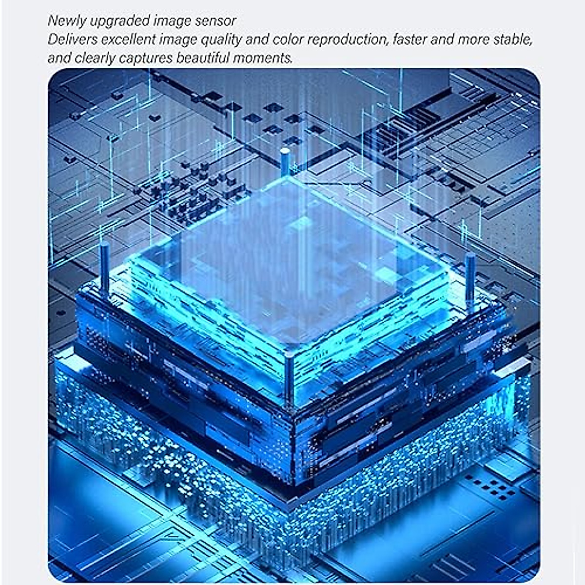 4K Digital Camera, Compact Camera Automatic Exposure Slim and Lightweight for Vlogging (White)