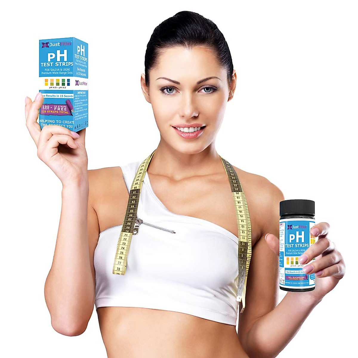 pH Test Strips for Testing Alkaline and Acid Levels in The Body. Track & Monitor Your pH Level Using Saliva and Urine. Get Highly Accurate Results in Seconds. (1)