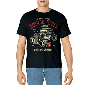 Vintage Hotrod Rock&roll Classic Car T-Shirt