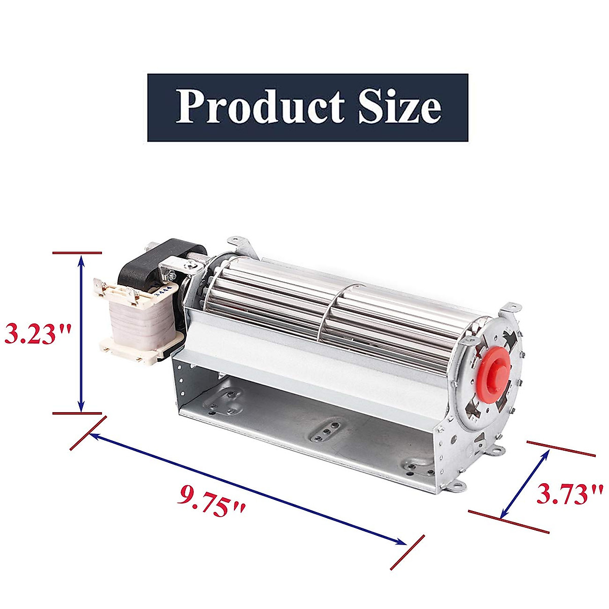 Replacement Fireplace Blower Fan Kit for Continental Napoleon Fireplaces, GZ550-1KT GZ550 Fireplace Blower, Fireplace Blower Kit for Continental BCDV36NTR CDV36PTR CDV34 CDV36NTR, Rotom HB-RB58 HBRB58