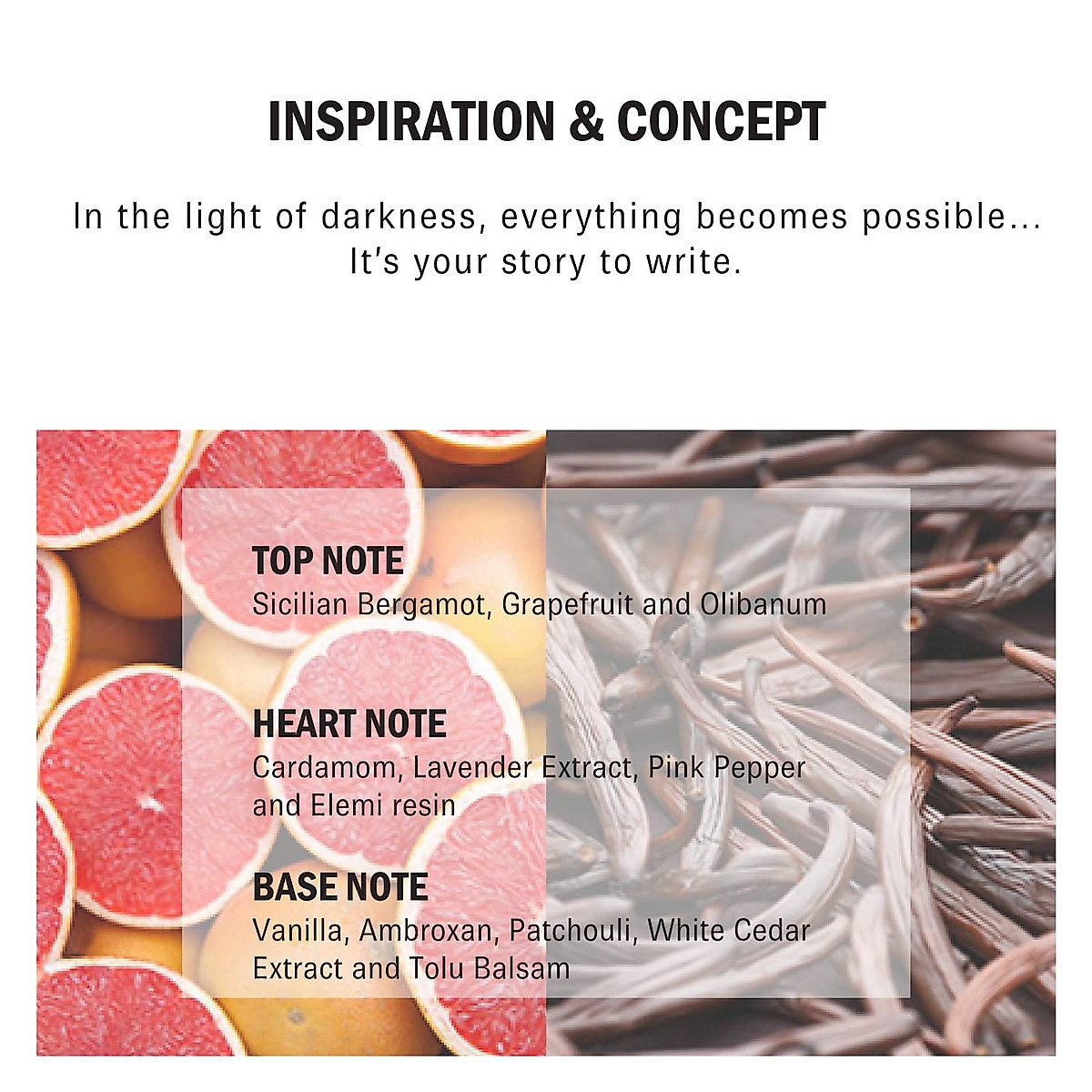 Lalique Lalique White in Black 125ml EDP, Black, White in Black, 4.4 fl. oz.