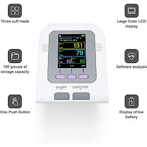 Contec08A Vet Veterinary Animal Use Blood Pressure Monitor 3 Cuffs 6-11CM 10-19CM 18-26 CM