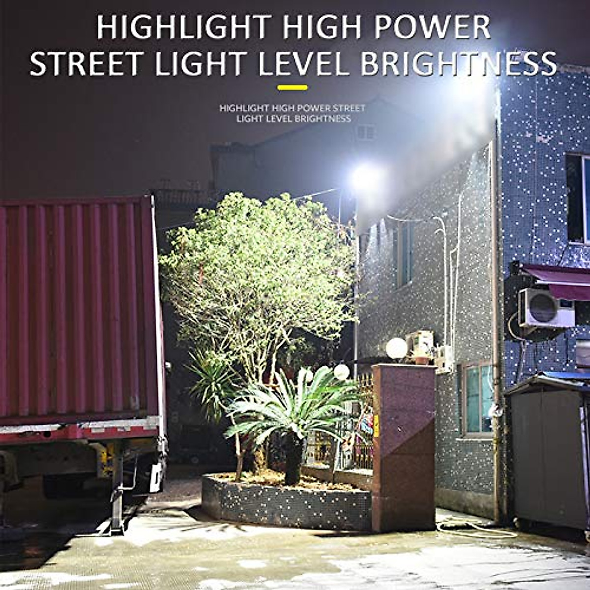 DUTUI Dual-Head Rotating Waterproof Solar Wall Lamp, Body Sensing,Household Garden Waterproof Solar Street Lamp,Home Courtyard,Villa Corridor,Road Lighting