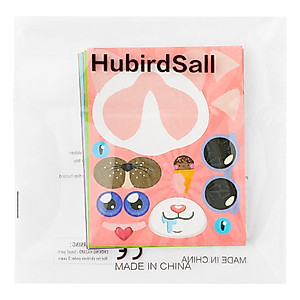 HubirdSall 45Pcs Cats Make-a-Face Stickers Make You Own Cats Holographic Stickers Games School Activity Reward for Kids Teacher Art Craft Birthday Gift Party Favors Room Decor Sticker for Children