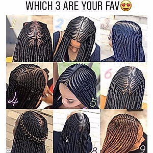 4 Packs Brazilian Wool Hair Yarn, Wool Yarn for Hair Jumbo Braiding& Senegalese Twisting Wool Hair Attachment Knitting Hair Braids(Natural Black)