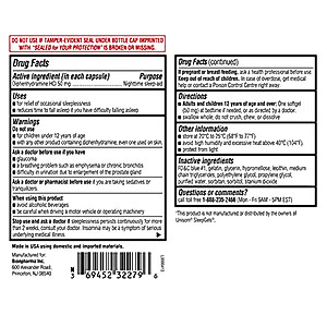 A+Health Nighttime Sleep Aid Diphenhydramine 50 mg Softgels Maximum Strength Made in USA, 160 Count