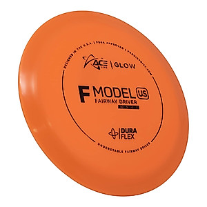 Prodigy Discs Ace Line Glow DuraFlex F Model US Fairway Driver Golf Disc [Colors May Vary] - 170-176g