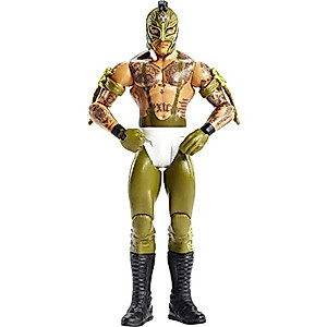 WWE Basic Rey Mysterio Action Figure, Posable 6-inch Collectible for Ages 6 Years Old & Up, Series # 127