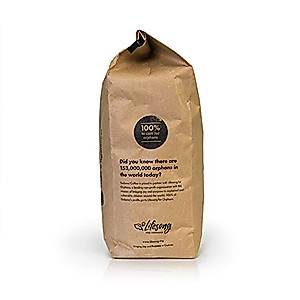 5lb Fair Trade Organic Certified Honduran Medium Roast Ground, 100% Arabica Specialty Coffee, 80 ounces, 5 pounds, Bulk Coffee