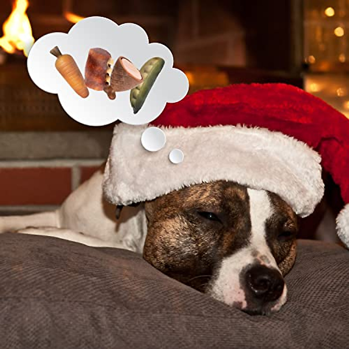 DreamBone Holiday Favorites, 4 Count, Made with Real Chicken, Rawhide-Free Chews for Dogs