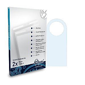 Bruni Screen Protector compatible with Ricoh Theta X Protector Film, crystal clear Protective Film (2X)