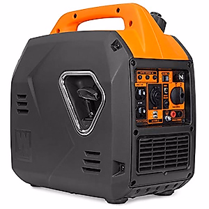 WEN 56235i Super Quiet 2350-Watt Portable Inverter Generator with Fuel Shut Off, CARB Compliant, Ultra Lightweight, Black