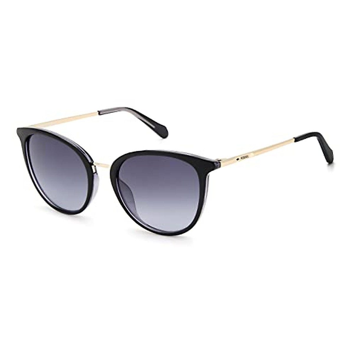 Fossil Women's Female Sunglasses Style FOS 3126/G/S Cat Eye, Red Gold/Brown Gradient, 56mm, 16mm