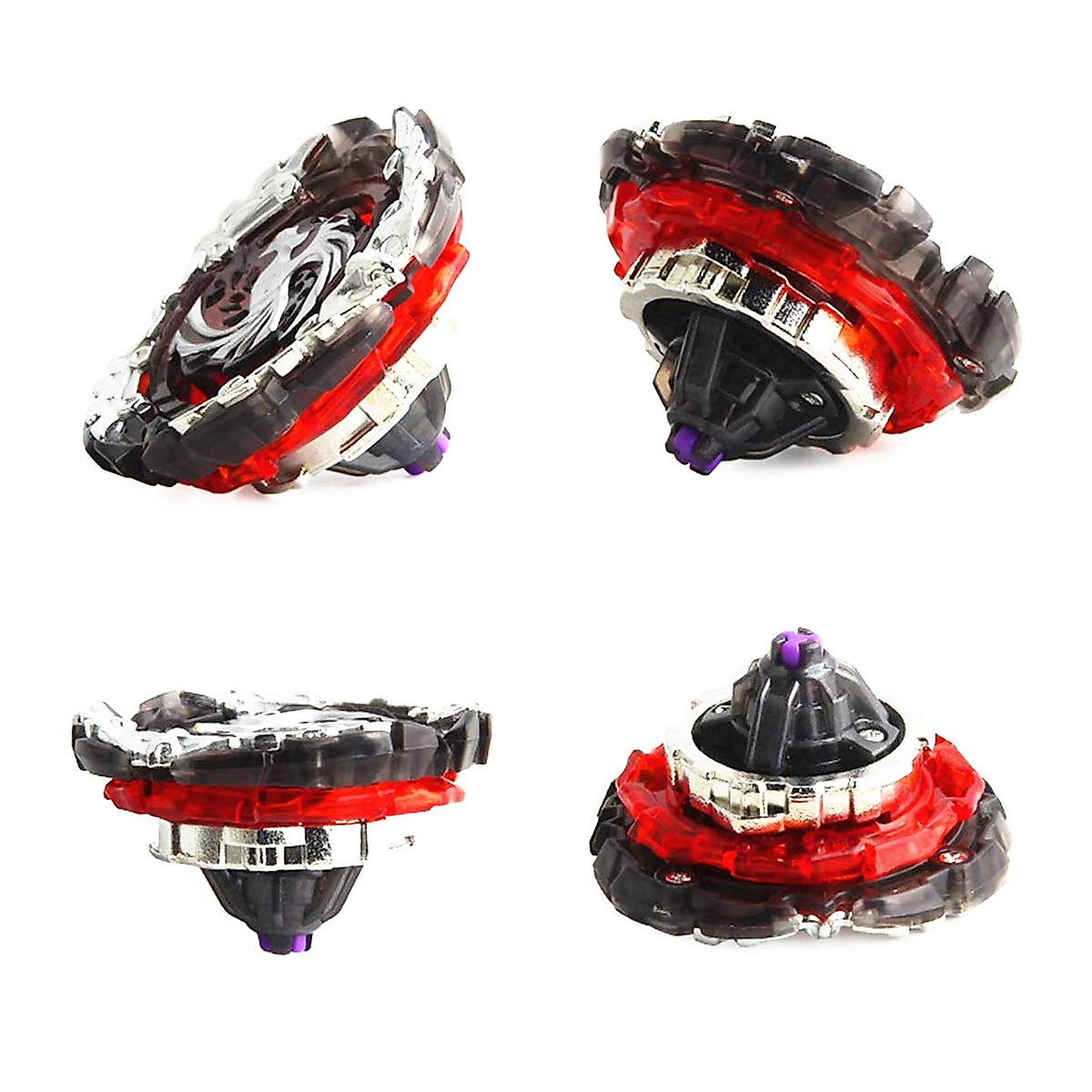 Bey Battle Burst Blade Evolution Turbo B-131 Booster Dead Phoenix.0.at Red Sparking Left & Right Launcher Handle Grip Starter Set Gaming Battling Top God Bay Lr Bey launcher Spinning Toy Gift for Boys