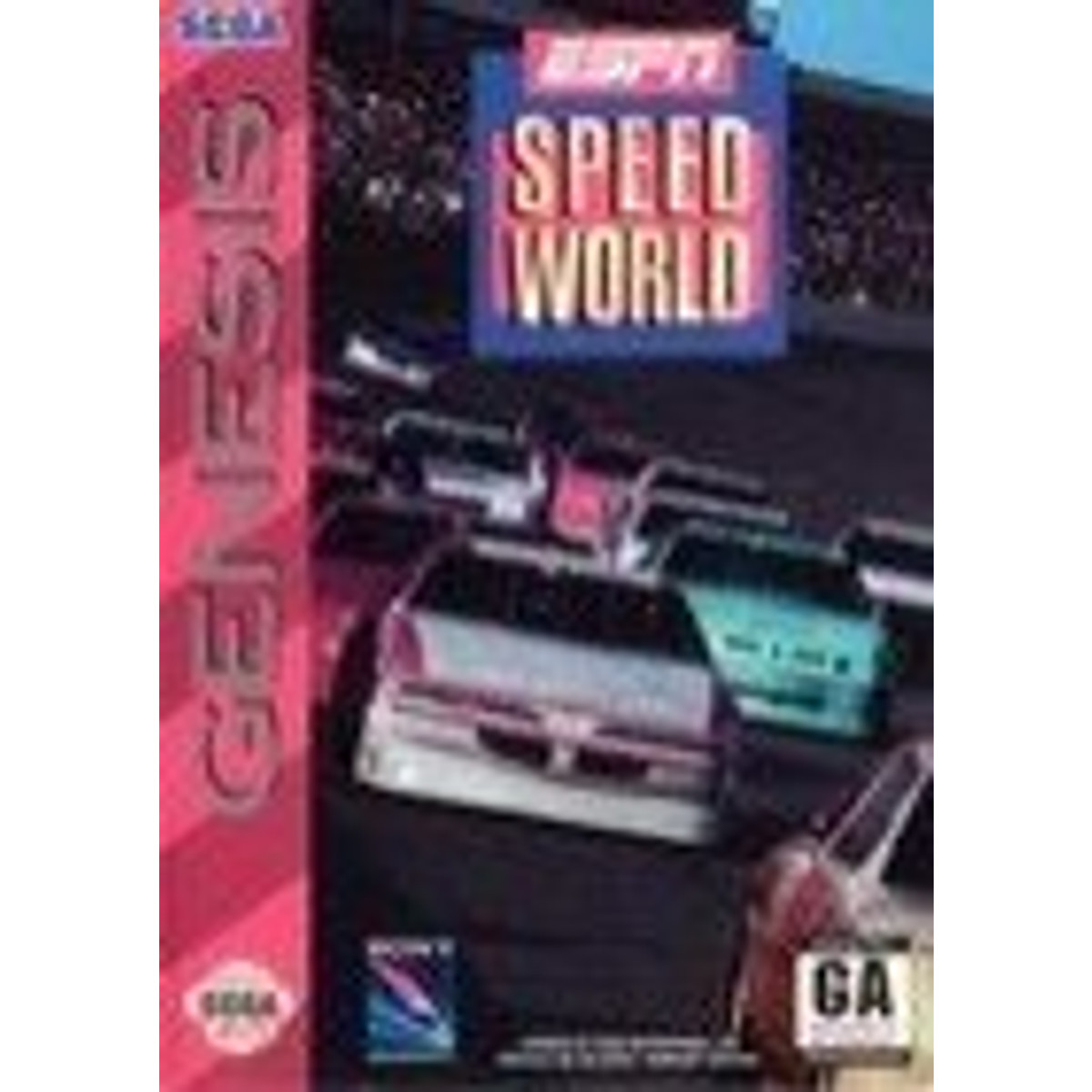 ESPN Speed World - Sega Genesis