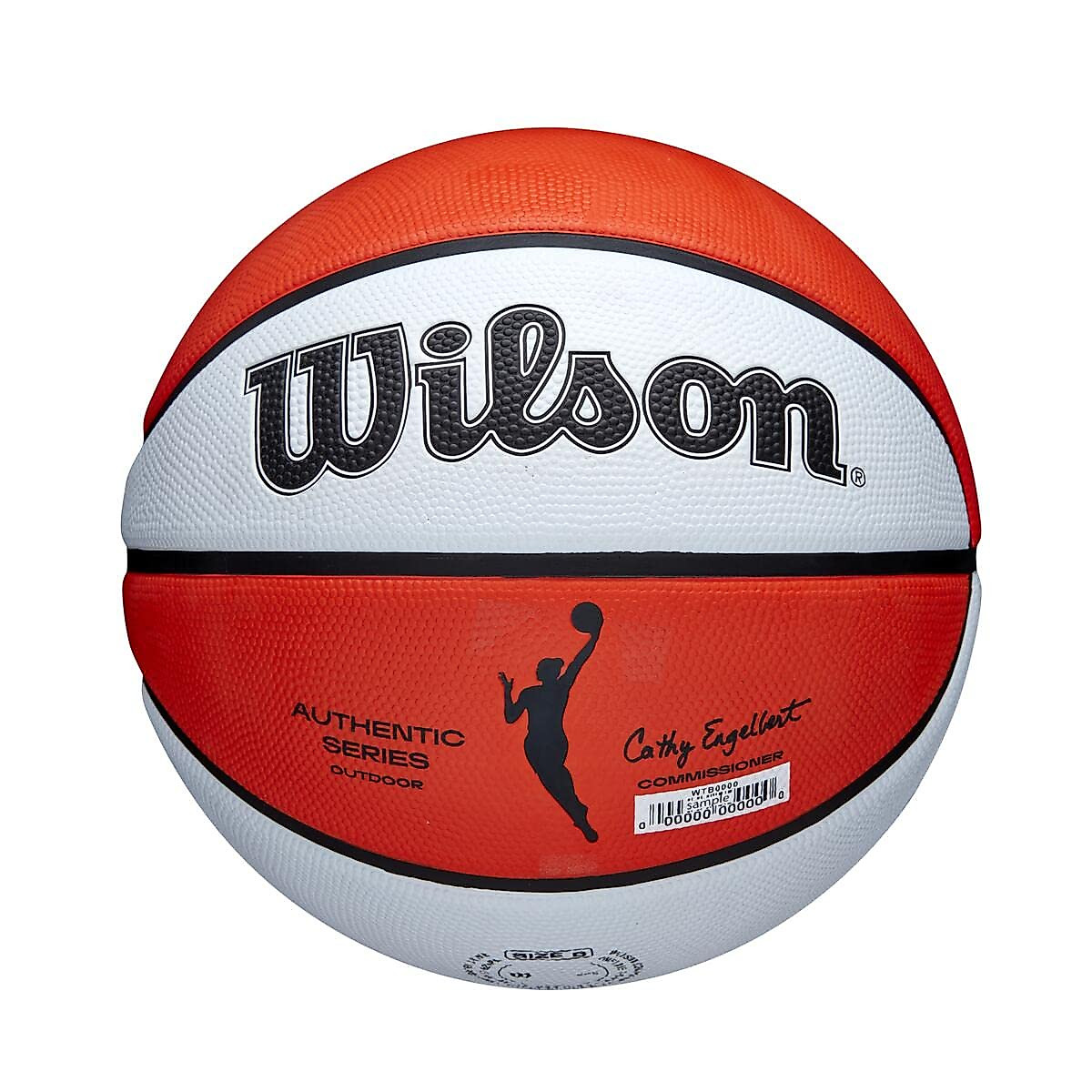 WILSON WNBA Authentic Series Basketball - Outdoor, 28.5"
