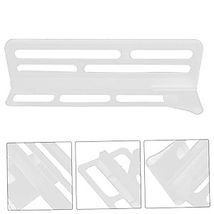 KICHOUSE Refrigerator Divider Freezer Dividers for Bottom Freezer Plastic Storage Drawer Plastic Drawer Freezer Door Shelf Freezer Drawer Dividers Food Model Multifunction Pp