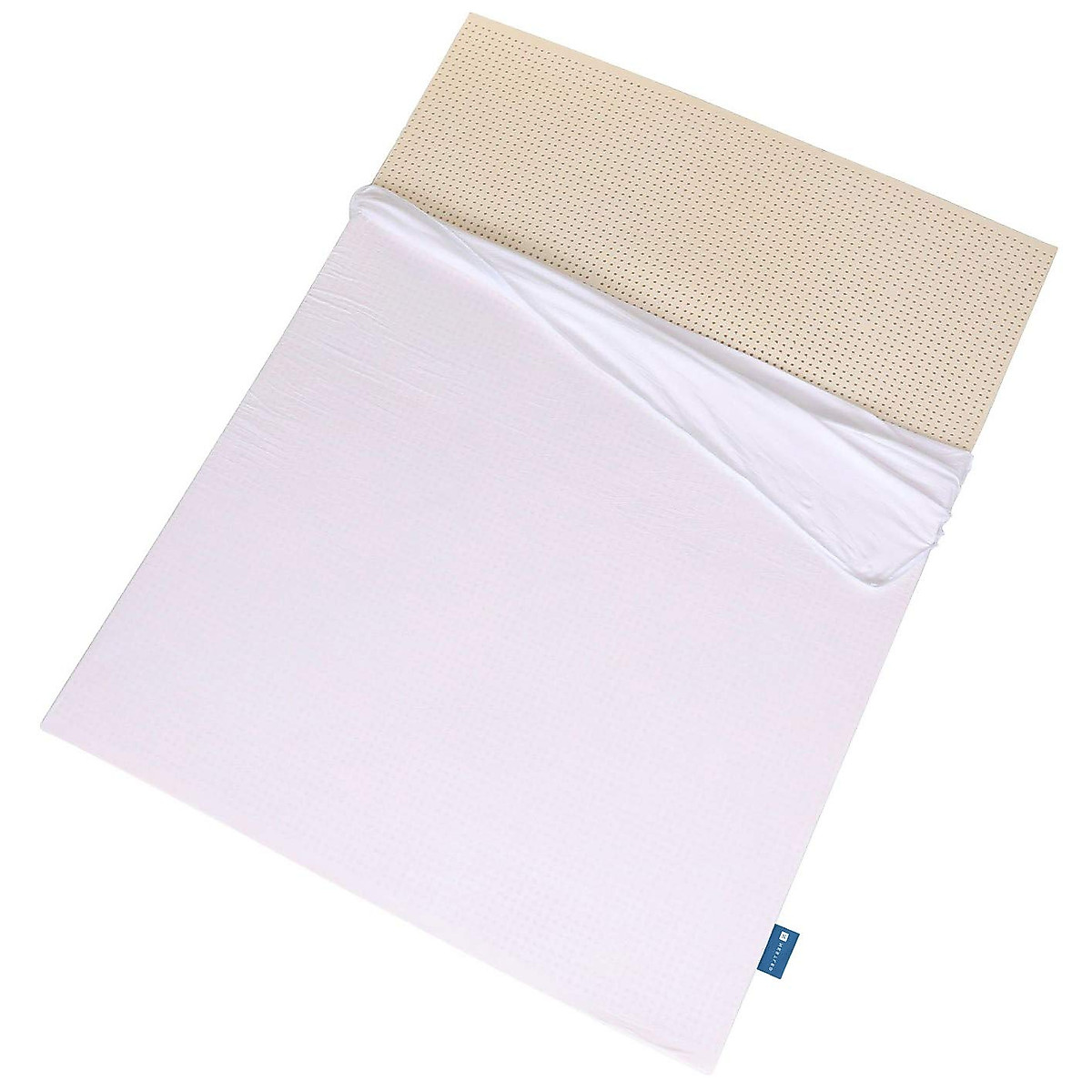 Certified Organic 100% Natural Latex Mattress Topper - Firm - 3 Inch - Twin Size - Organic Cotton Cover Included.…