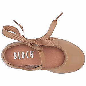 Bloch Girls Annie Tyette Dance Shoe, Brown Tan, 5 Toddler