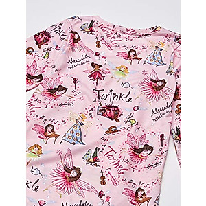 Books to Bed Girl's Long Sleeve Printed Nightgown, Twinkle, 3 Years
