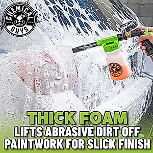 Chemical Guys Acc_326 – Torq Foam Blaster 6 Foam Wash Gun with Chenille Premium Scratch-Free Microfiber Wash Mitt