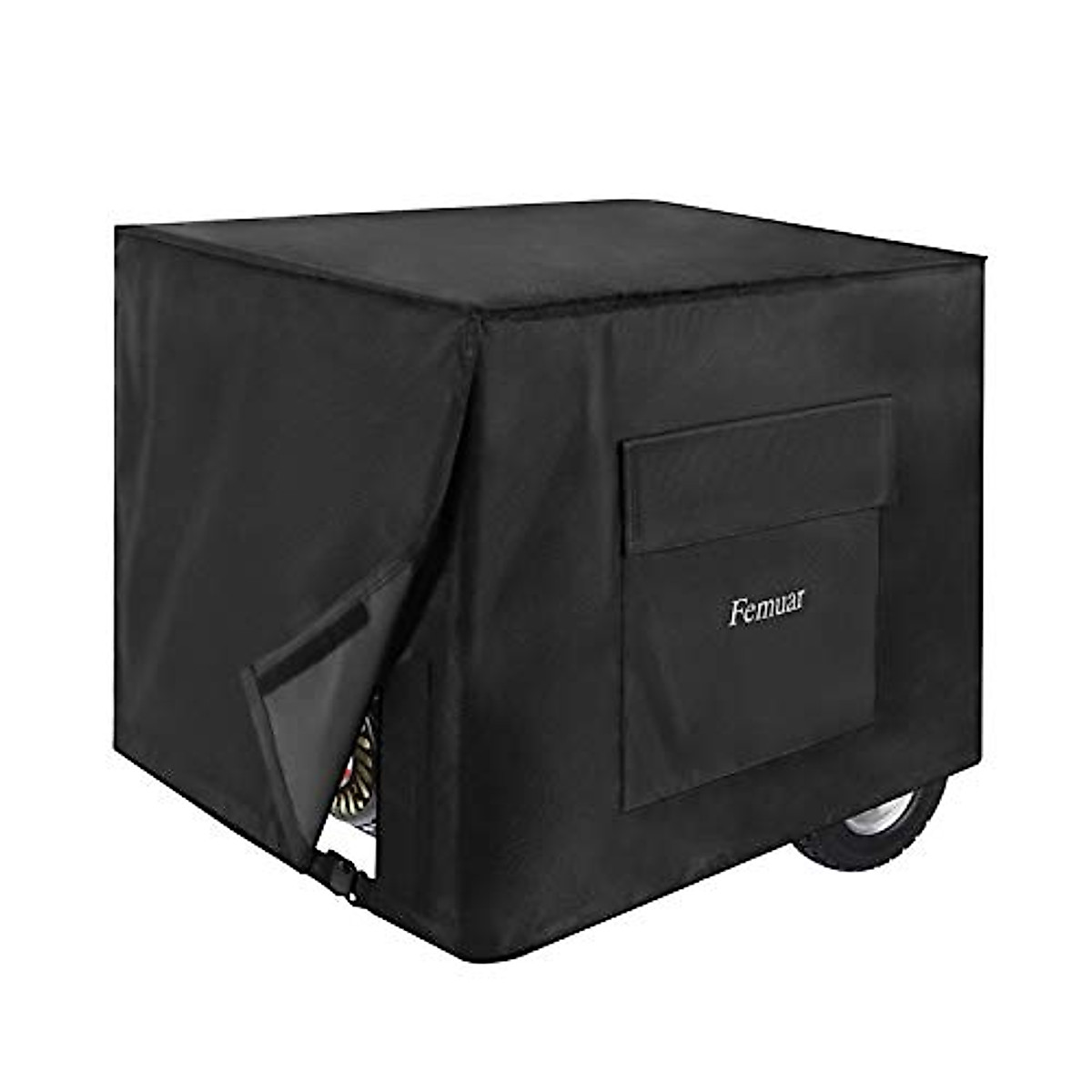 Outdoor Generator Covers Waterproof Heavy Duty 600D Oxford Portable Generator Cover Universal for 5500-15000 Watt Portable Generators ,38x28x30 in