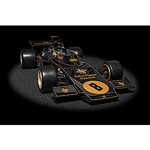 Pocher Lotus 72D John Player Special Emerson Fittipaldi 1972 British Grand Prix 1:8 Scale Diecast Model Kit HK114