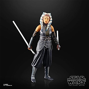 STAR WARS The Black Series Ahsoka Tano Toy 6-Inch-Scale The Mandalorian Collectible Action Figure, Toys for Kids Ages 4 and Up