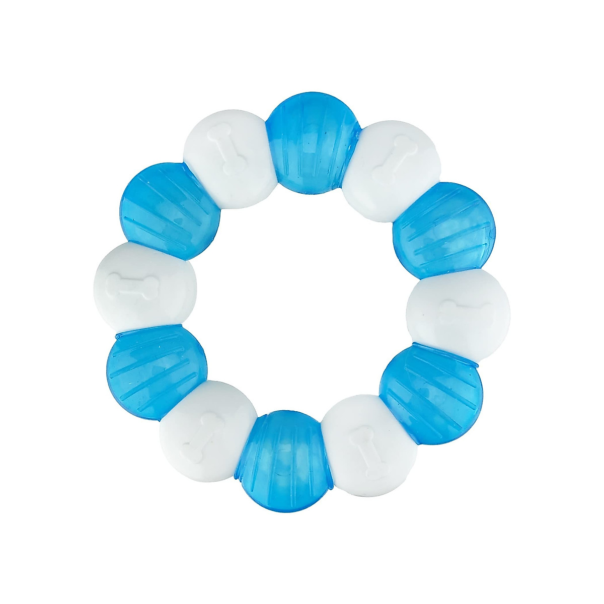 Multipet Canine Clean Peppermint Nubby Ring for Small Breeds and Puppies, 3 Inches