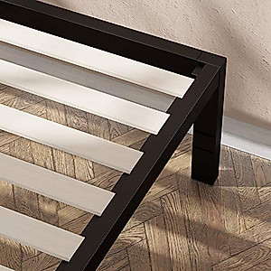 ZINUS Lorrick Metal Platform Bed Frame / Mattress Foundation / Easy, Bolt Free Assembly, Queen