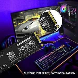 fanxiang S501 512GB NVMe SSD 3D NAND1.3 PCIe Gen3x4 M.2 2280 Internal Solid State Drive (Read/Write Speed up to 2,150/1,600 MB/s) Compatible with Laptop & PC Desktop