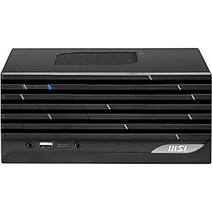 MSI PRO DP20Z (MFF) Desktop, AMD Ryzen R5-5600G, Radeon Vega 7, 8GB' Memory (Dual-CHL), 250GB SSD, WiFi 6, USB Type-C, Windows 10 PRO, 3-YR Warranty (5M-030US)