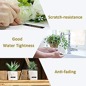 Unistar Ptouch Tape 12mm 0.47 Compatible for Brother Ptouch Lable Maker Gold on Black Tape TZE334 TZ334 TZ-334, Compatible for Brother P-Touch PT-D210 PT-H100 PT-D400AD PT-1280, 3 Pack