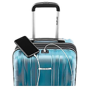 Samsonite Ziplite 5 Hardside Spinner Luggage - 20" Carryon (Silver Oxide)