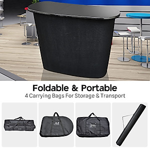 Portable Pop Up Podium Counter Table Stand Promotion Retail Trade Show Display