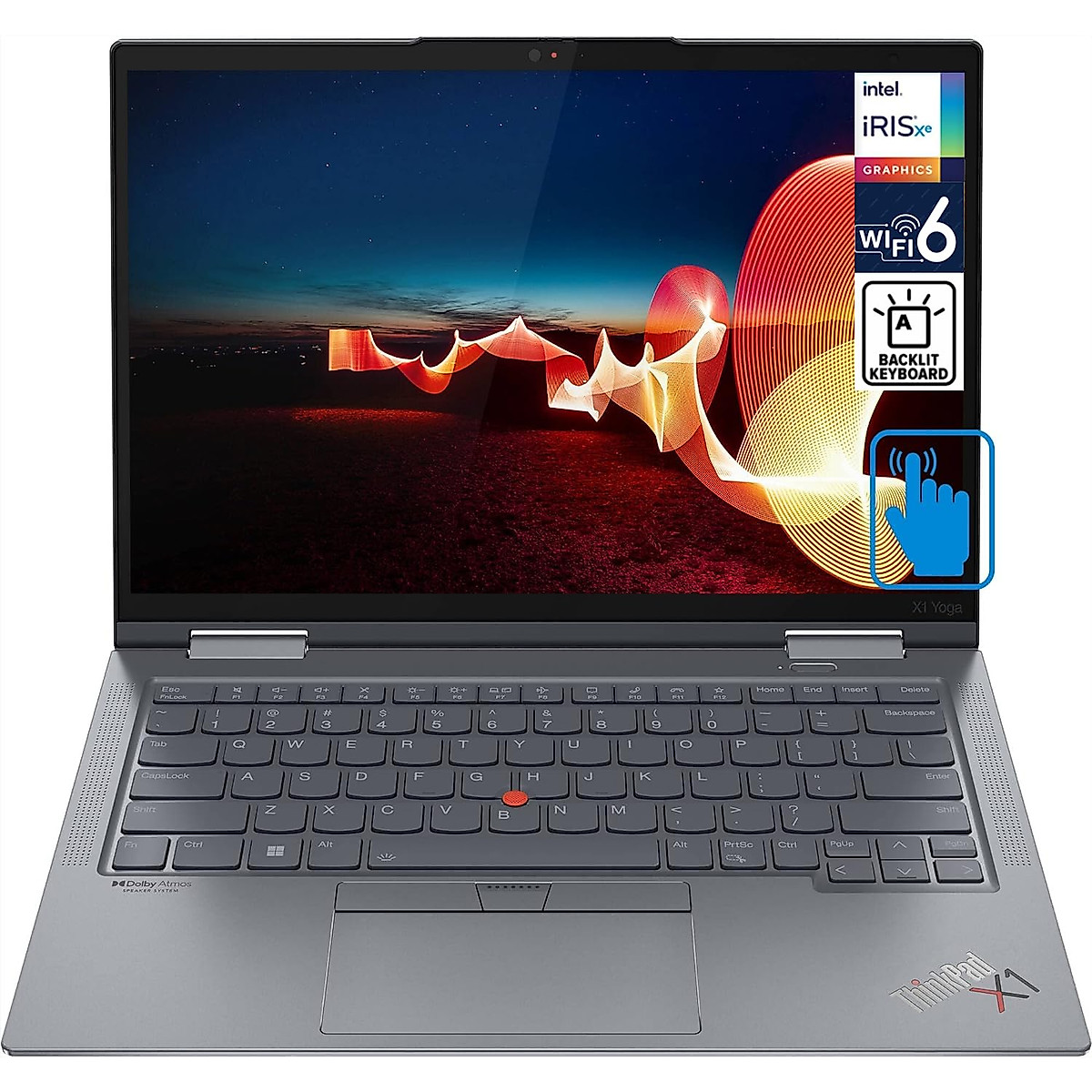 Lenovo ThinkPad X1 Yoga Gen 6 14" FHD+ IPS, Touchscreen, 500 Nits, 2-in-1 Laptop (Intel i7-1165G7, 16GB RAM, 2TB PCIe SSD, Backlit KYB, Fingerprint, 2 Thunderbolt 4, Active Pen, Win11P) w/DKZ Hub