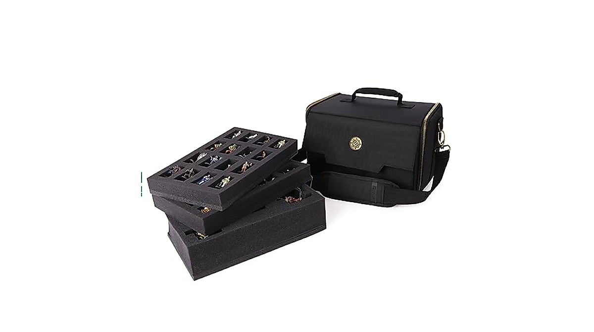 ENHANCE Miniature Figure Satchel - Compact & Durable Case