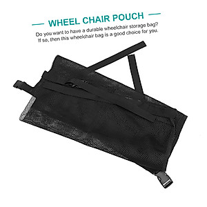 Alipis 3 Pcs Oxygen Cylinder Back Bag Stroller Storage Pouch Stroller Organizer Bag Wheelchair Hanging Bag Wheelchair Storage Pouch Universal Outdoor 1680d Oxford Cloth Backpack Bag