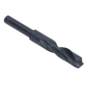 Walfront High Speed Steel Drill Bit, Reduced Shank Drill Bits - 1/2 inch Shank - 18mm/0.7in - for Electric Drills, Industrial Drill Bit, Drill