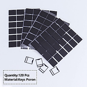 Terukir Wunzkii Mechanical Keyboard Switch Film 120pcs Switches Film Inter-axial Paper Switch Repair HTV Inter-axial Pad Structure Compatible with Cherry MX kailh Gateron Switch