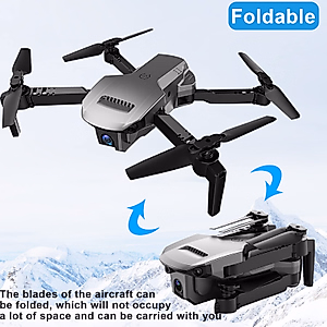 Drone with Camera for Adults 4k FPV 120° wide-Angle WiFi RC Quadcopter Long flight time (3 Batteries) Helicopters Flips RTF